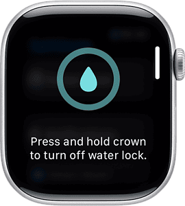 How to Turn On Water Lock on Apple Watch