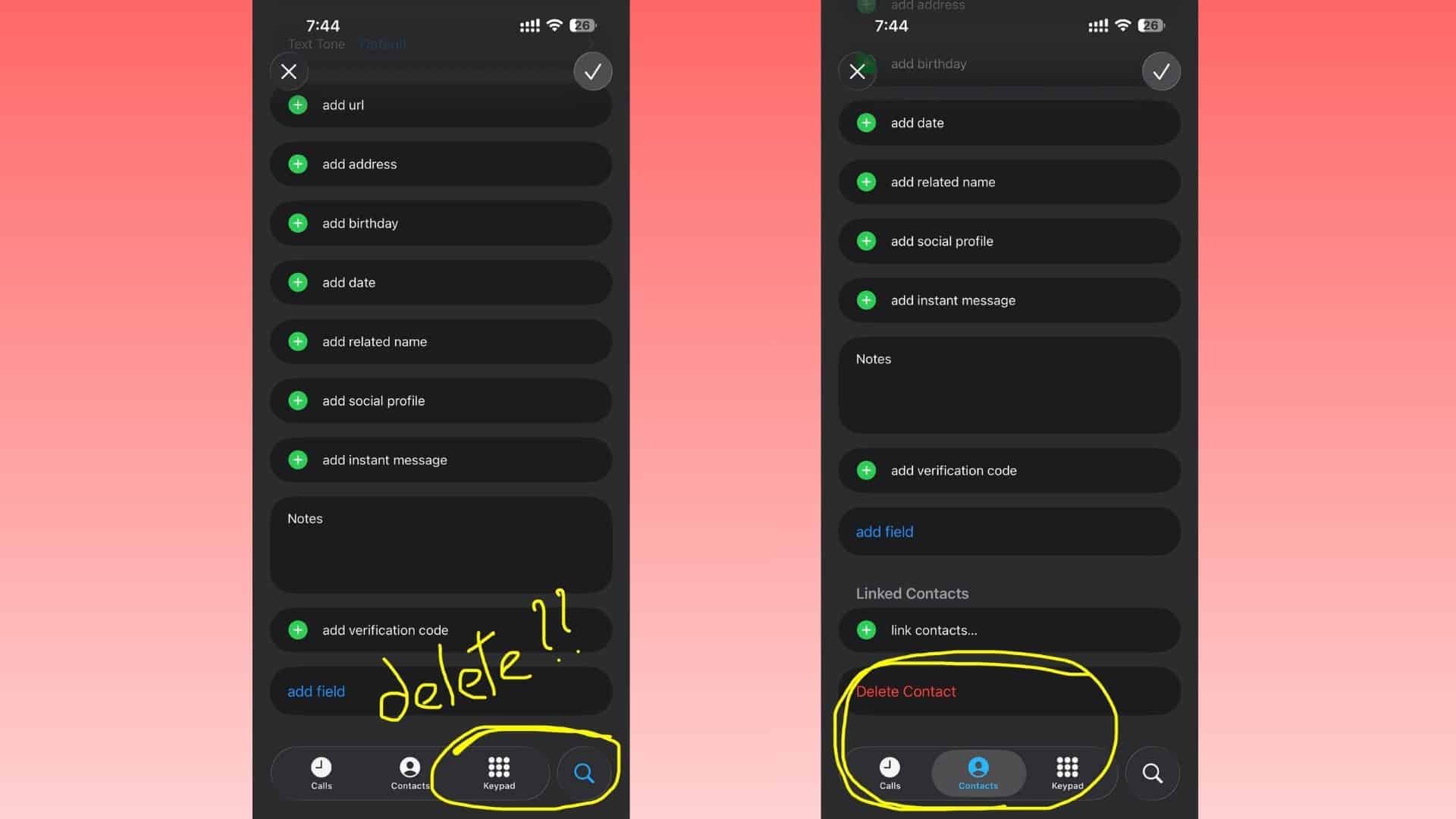 iOS 26’s Contacts app has a basic feature missing