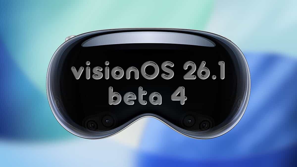 visionOS 26.1 public and developer beta 4 now available