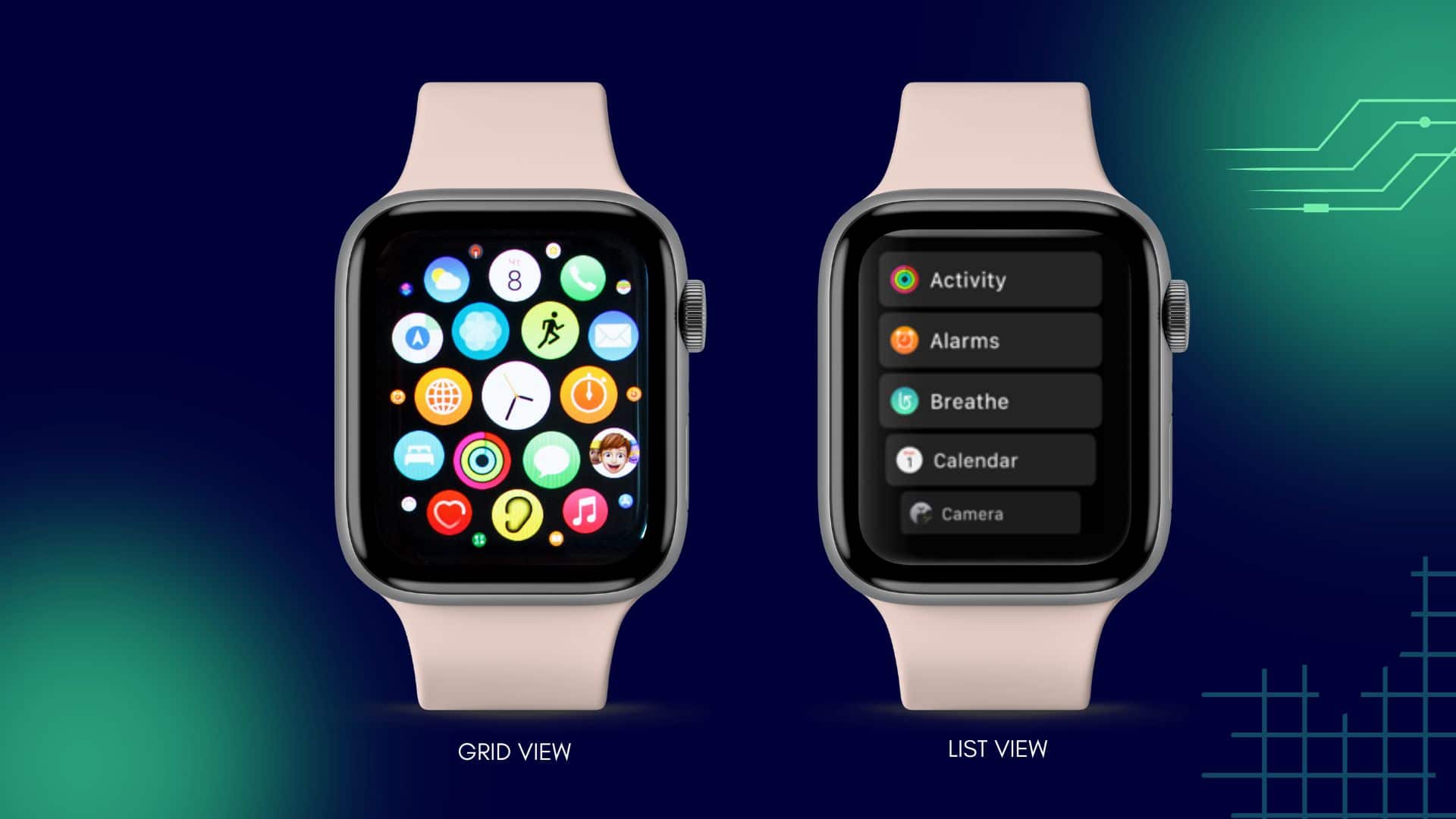 How to Change the App View on Apple Watch