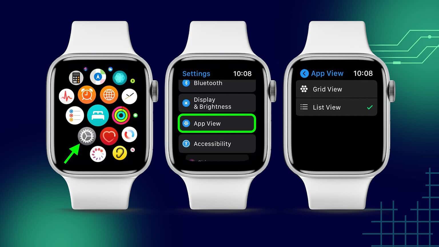 How to Change the App View on Apple Watch