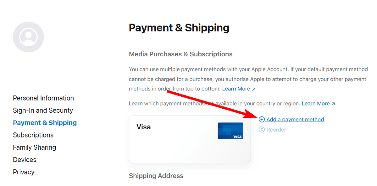 How to Change iCloud Payment Method