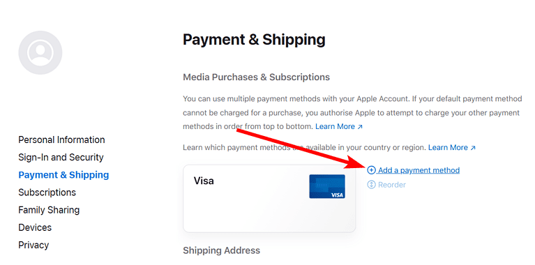 How to Change iCloud Payment Method