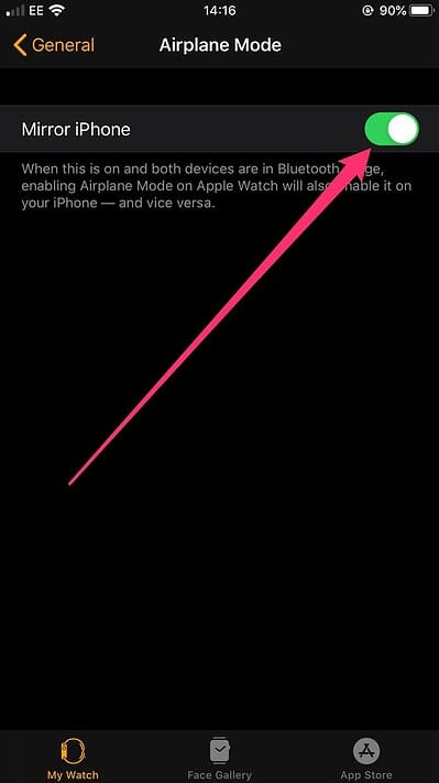 How to Turn On Airplane Mode on Apple Watch