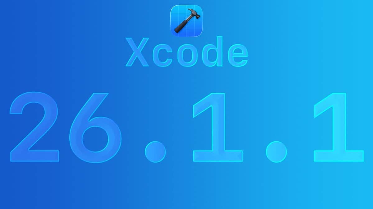 Xcode 26.1.1 available with better app-building support