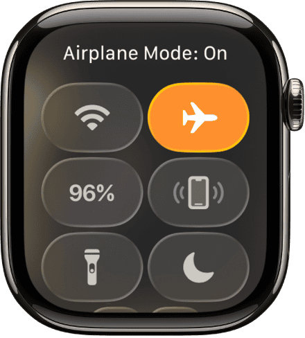 How to Turn On Airplane Mode on Apple Watch