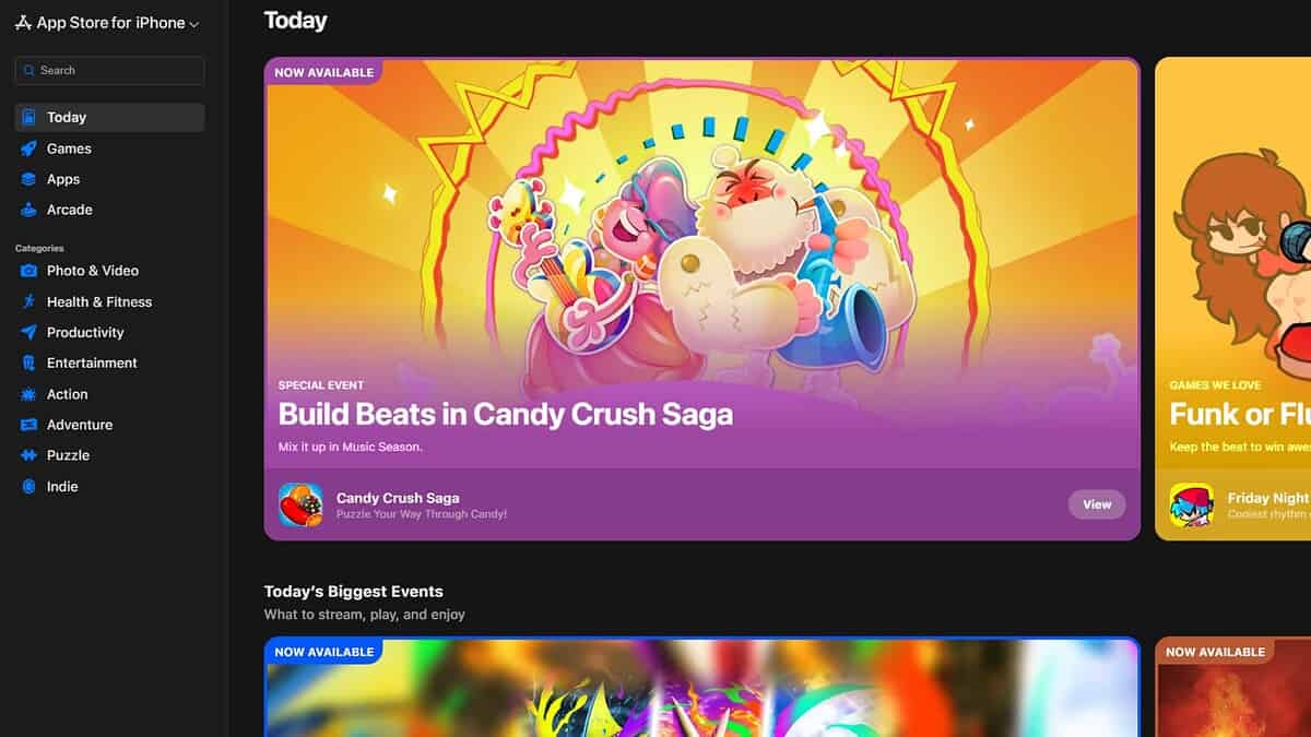 Apple Launches Full App Store Experience on the Web