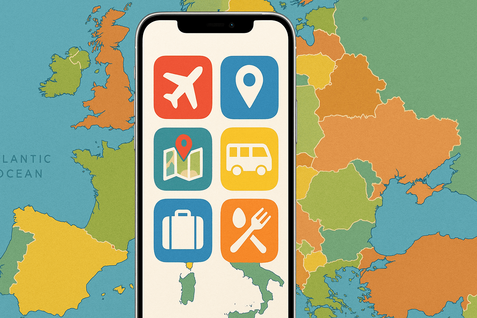 Les meilleures applications iPhone pour voyager en Europe