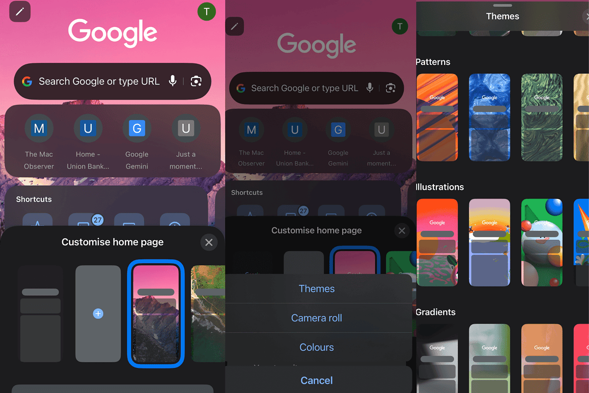 Chrome on iOS Is Bringing Wallpapers and Themes to Personalize the New ...