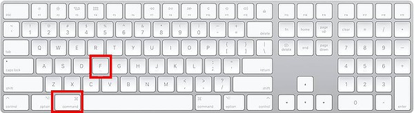 What is the Control + F Equivalent for Mac?