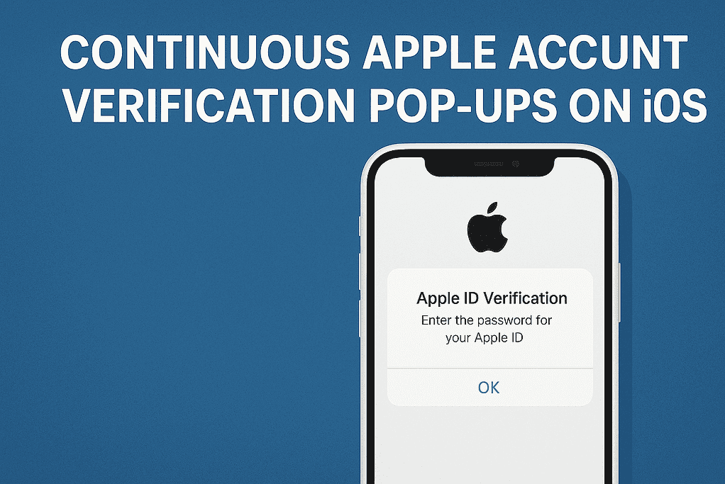 Fix: Continuous Apple Account Verification Pop-Ups on iOS 26