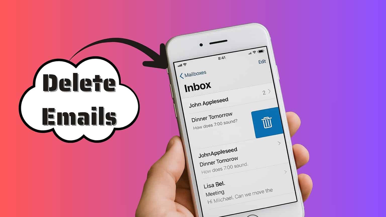 How to Completely Delete Emails from iPhone