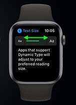 How to Increase the Text or Font Size of the Apple Watch