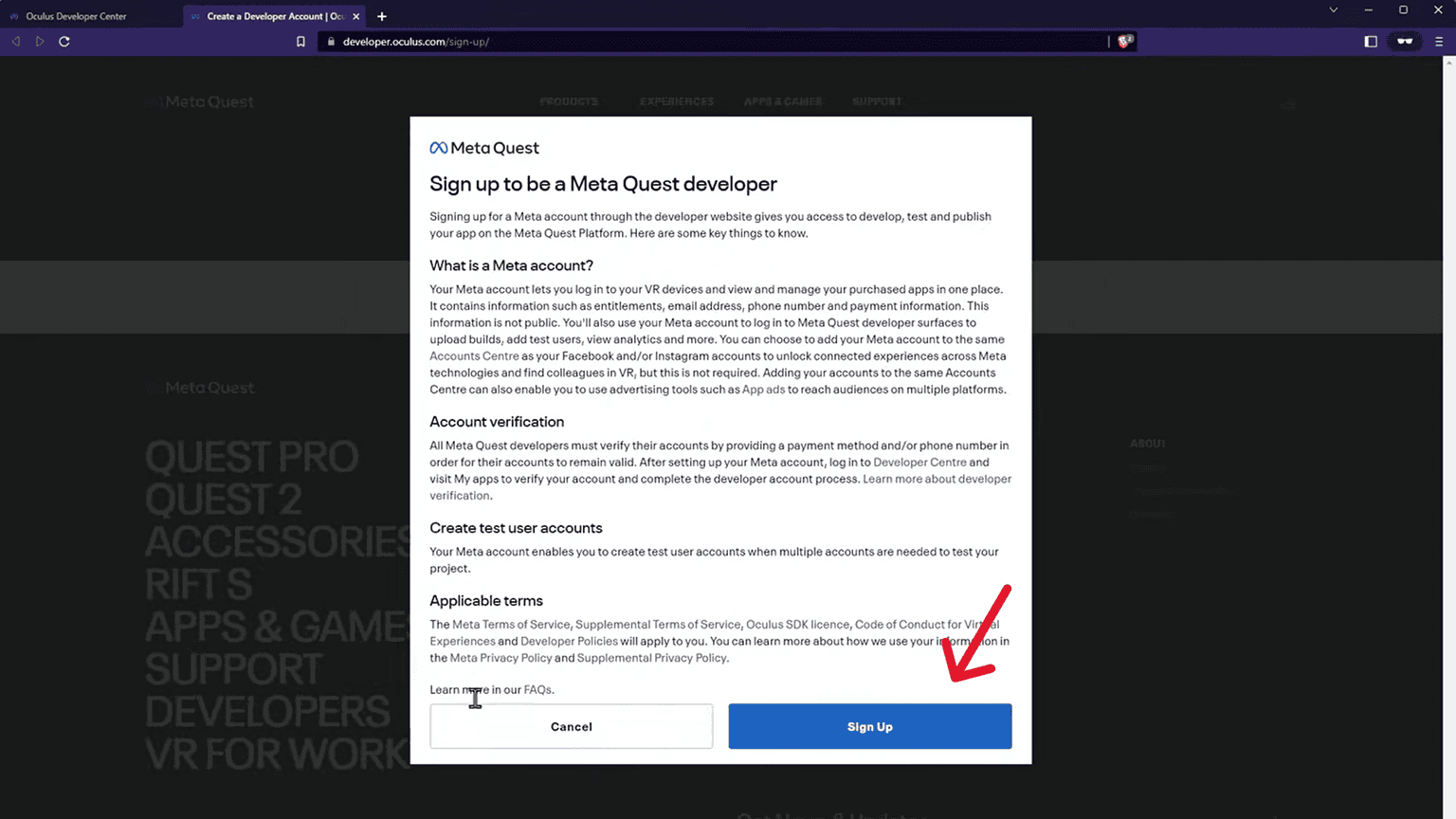 Meta Quest 2 Software Download for Mac