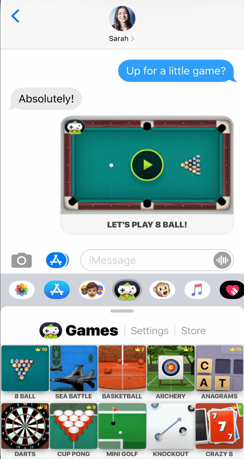 5 Best iMessage Games for iOS: Play Games in the Messages App
