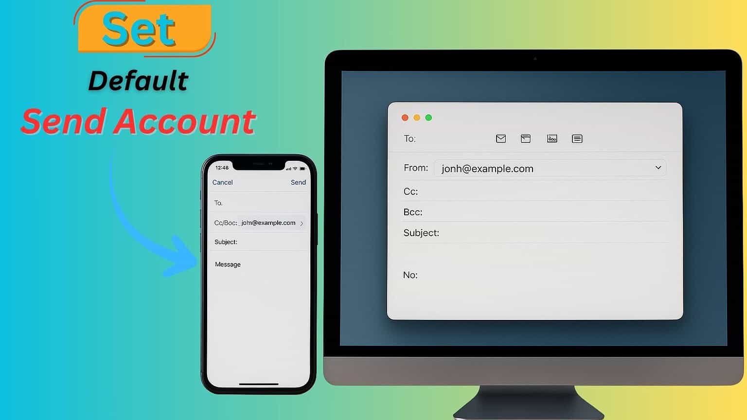 How to Set the Default Send Account in Apple Mail