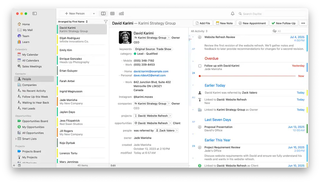 5 Best Customer Database Software for Mac