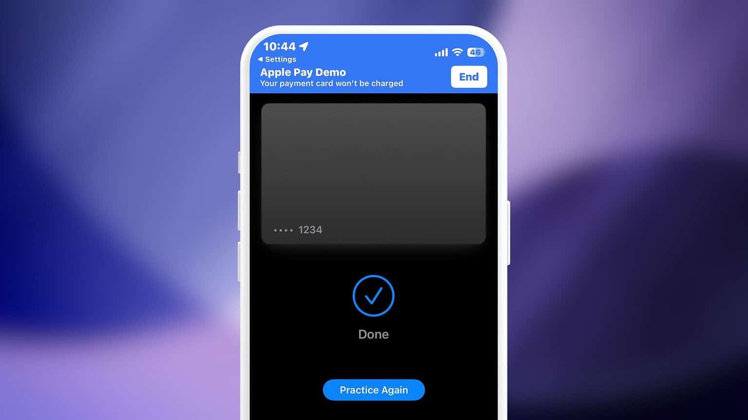 iOS 26 added an Apple Pay Demo that lets you practice before you pay