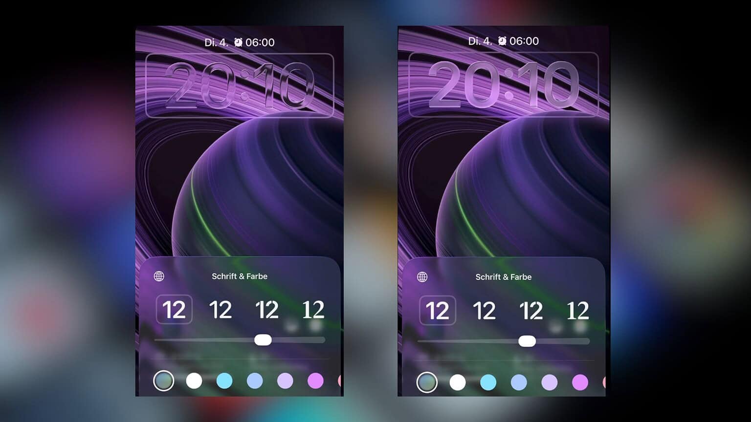 iOS 26.2 beta 1 lets you push Liquid Glass clock transparency much further