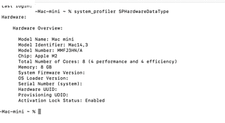 5 Ways to Lookup the Serial Number of a Mac mini