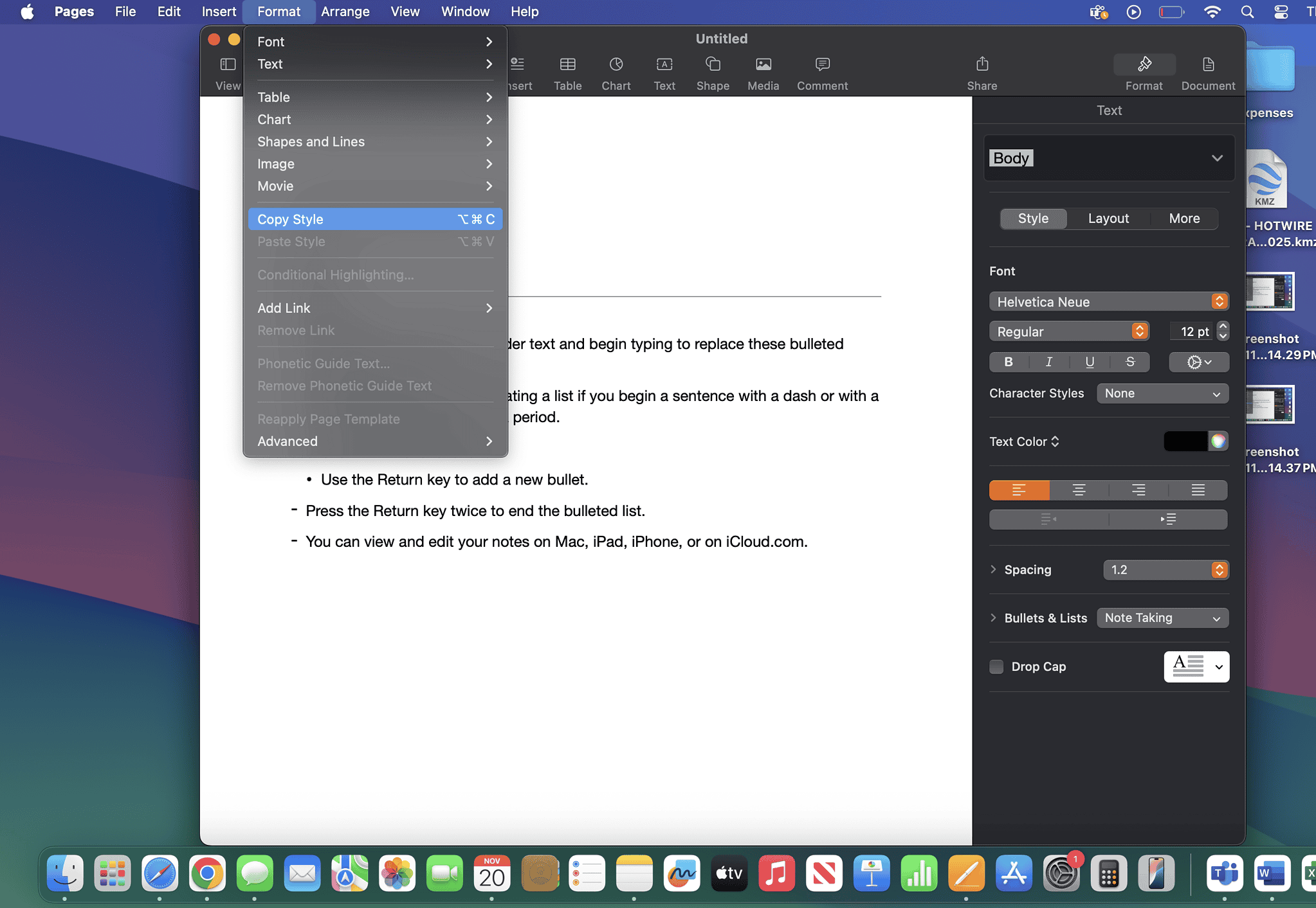 How to Highlight Text in Pages for Mac