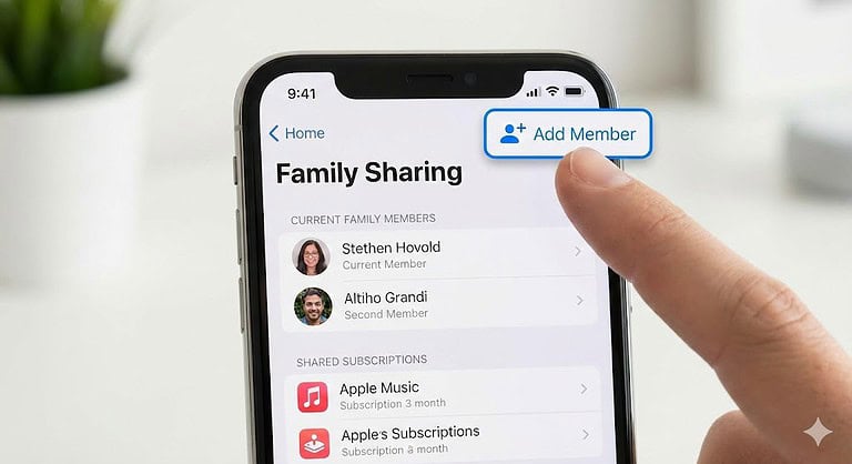 How to Add Someone to an Apple Family Account on iPhone