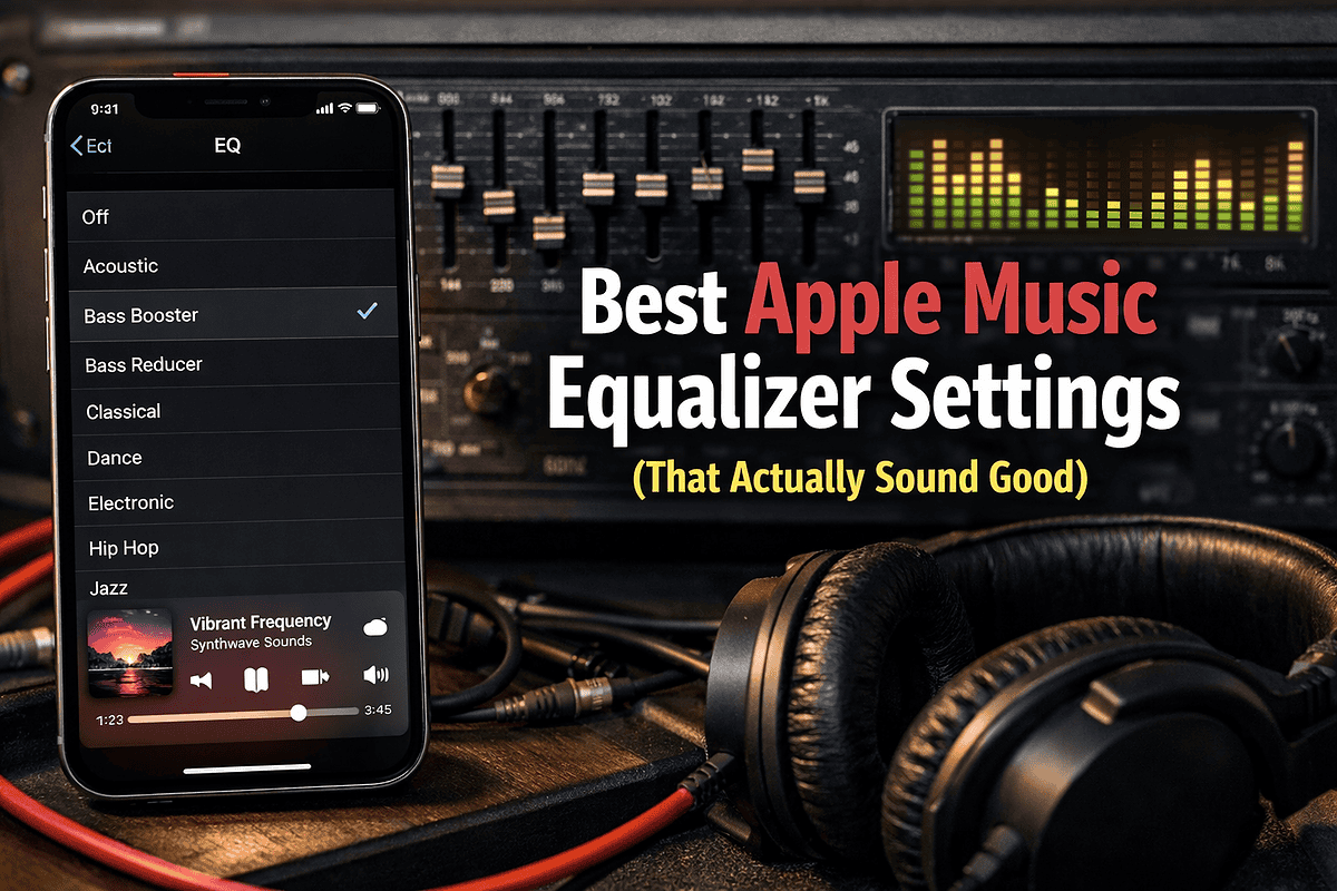 Best Apple Music Equalizer Settings (That Actually Sound Good)