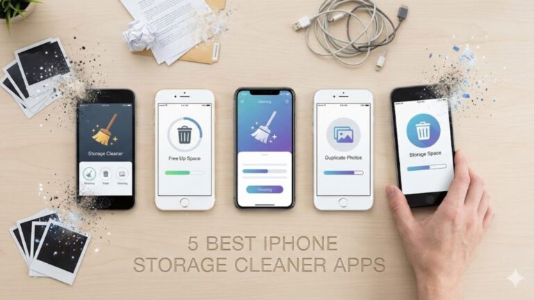 5 Best iPhone Storage Cleaner Apps to Free Up Space