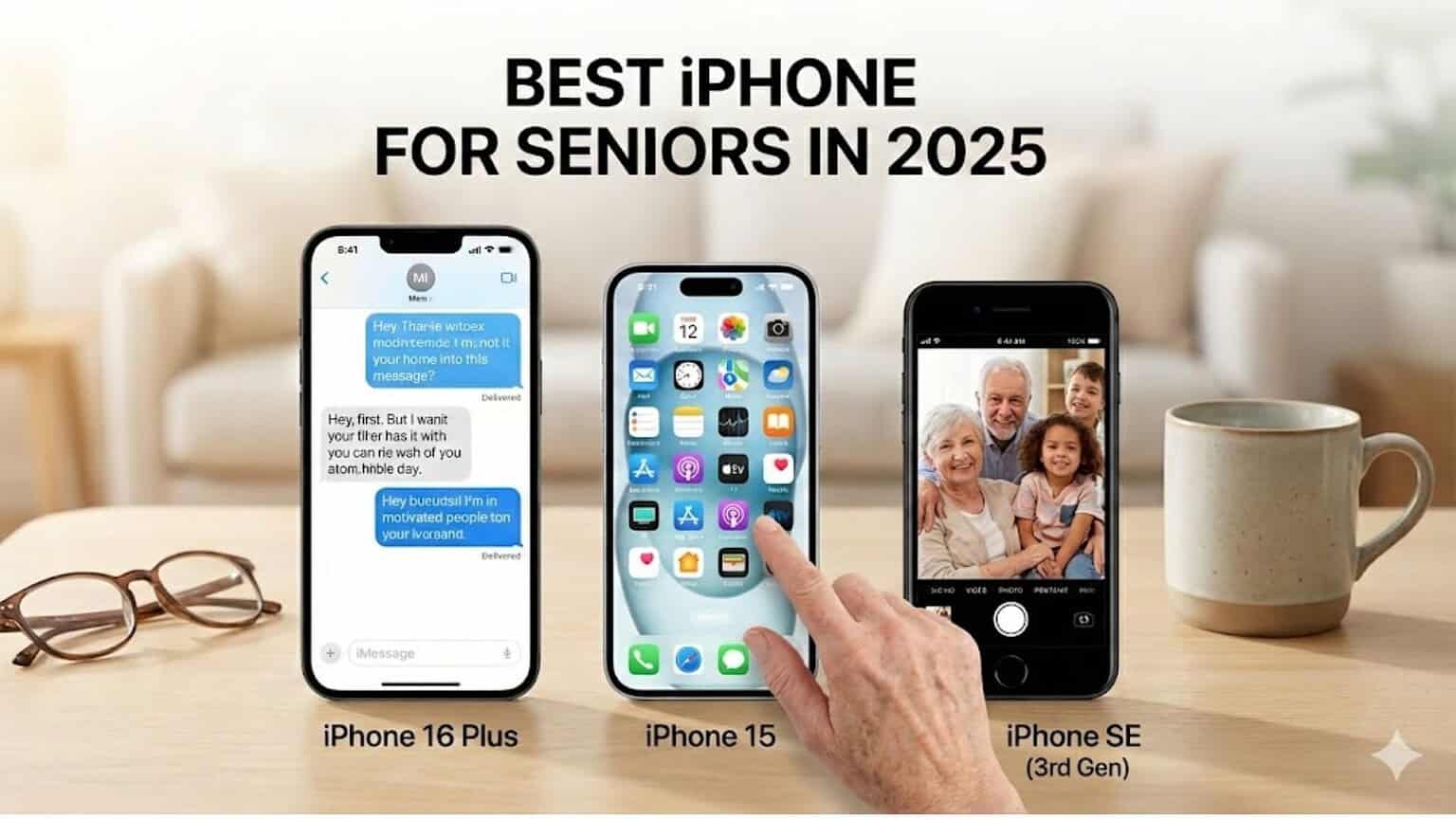 The Best Easy to Use iPhones for Seniors in 2026
