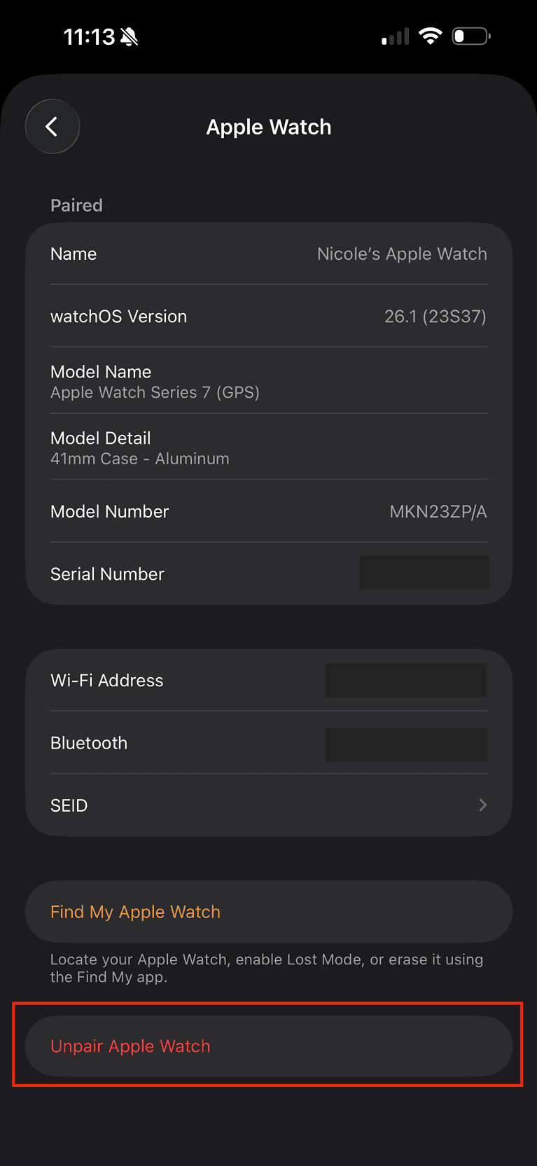 How to Unpair Apple Watch from iPhone