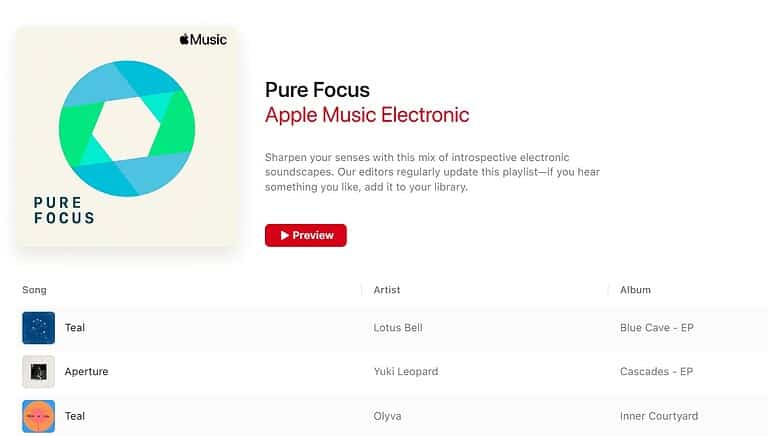 5 Best Apple Music Playlists for Work