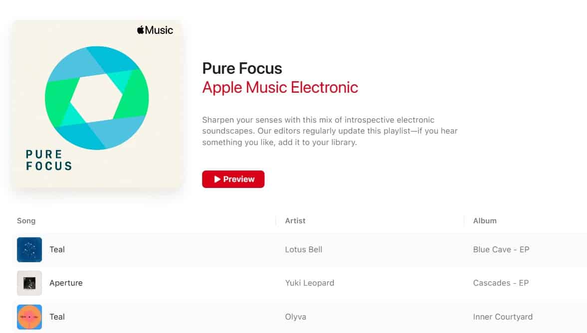 5 Best Apple Music Playlists for Work