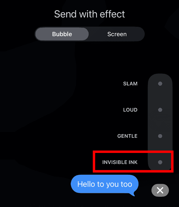 How to Send Secret Messages with Invisible Ink on iMessage