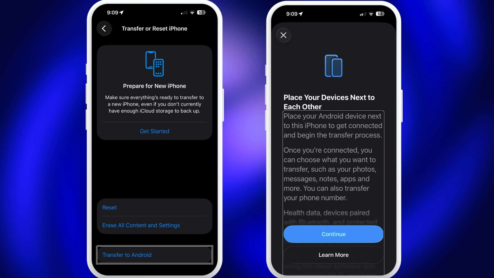 iOS 26.3 Adds a Built-In Tool "Transfer to Android" for Users