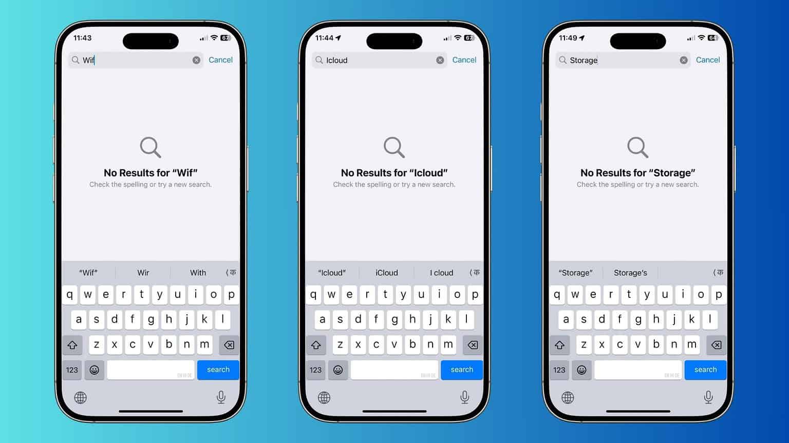 iPhone Settings Search Not Working? Here’s What You Can Do