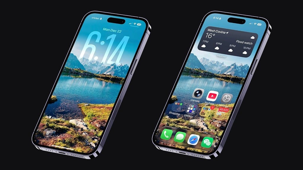 iPhone Wallpaper Shows Different Colors on Lock Screen and Home Screen