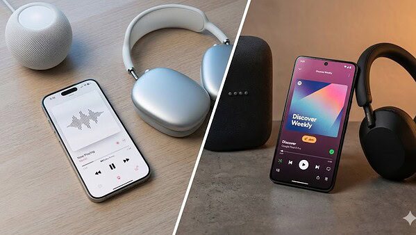 Apple Music vs. Spotify: The Battle of Audio Streaming Services