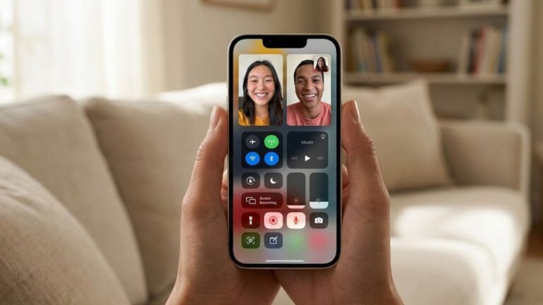 How to Screen Record FaceTime with Sound on iPhone
