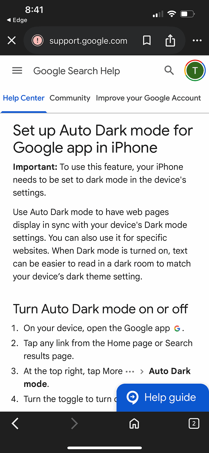 'Keep Things Dark': Google’s New Popup Pushes iPhone Browser Users