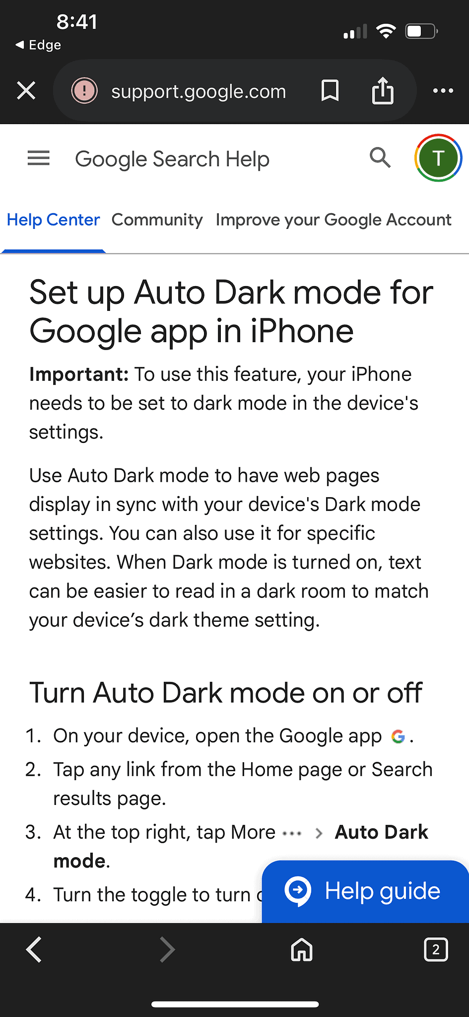 'Keep Things Dark': Google’s New Popup Pushes iPhone Browser Users