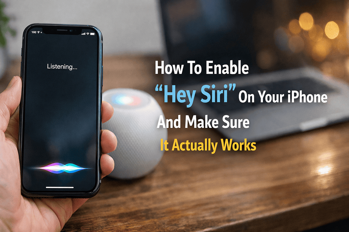 How To Enable Hey Siri On Your iPhone And Make Sure It Actually Works