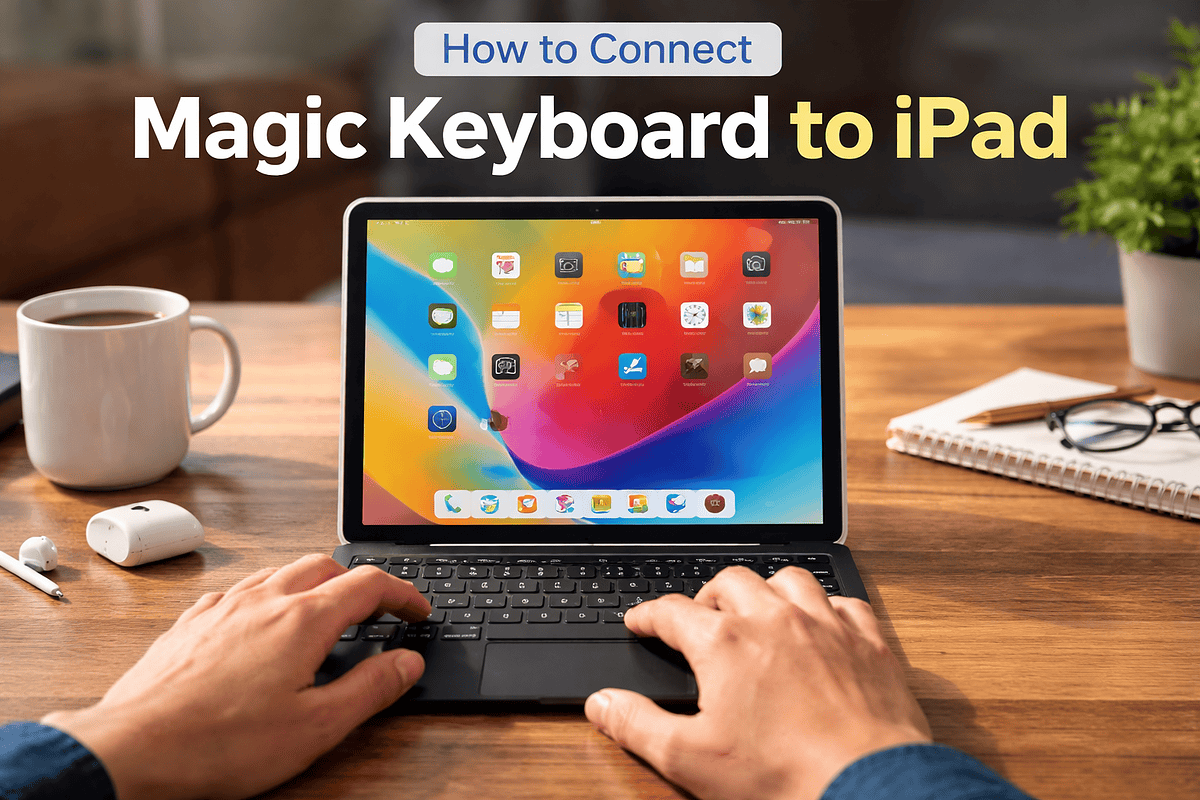 How to Connect Magic Keyboard to iPad