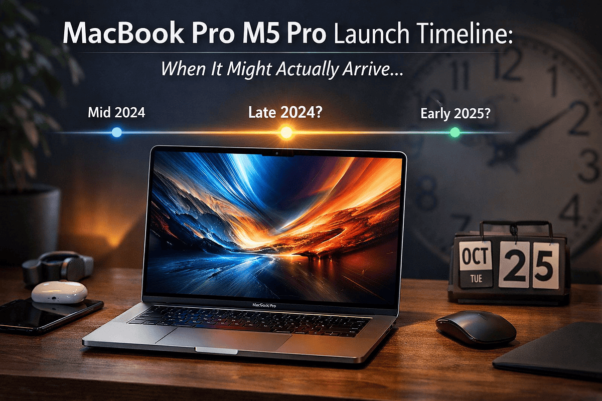 MacBook Pro M5 Pro Launch Timeline: When It Might Actually Arrive