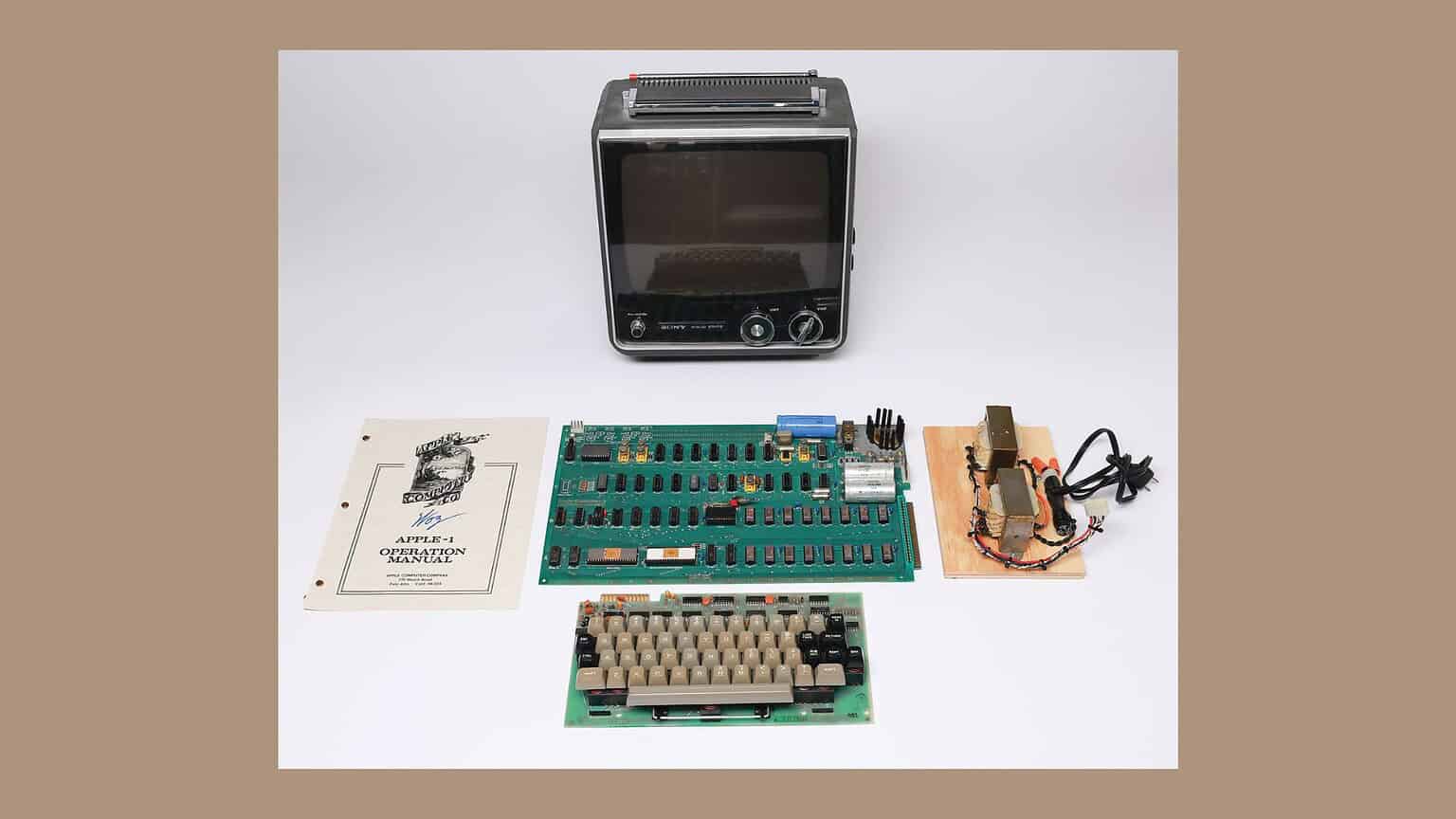 Steve Jobs Apple Auction Crosses $5 Million on Just Two Rare Items