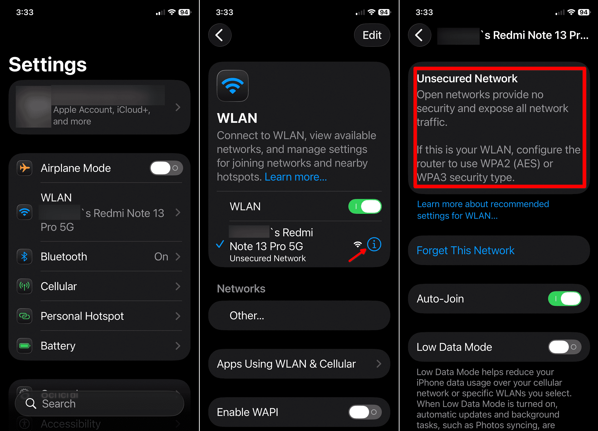 How To Fix the “Insecure Network” Warning on iPhone