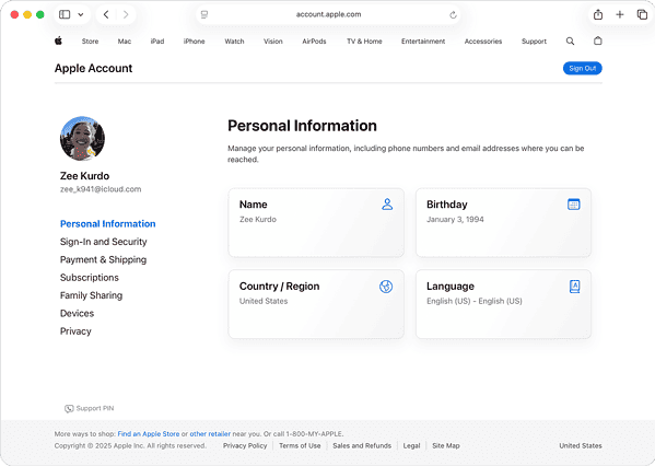 How to Change Age on Apple ID Using iPhone, Mac, or Web