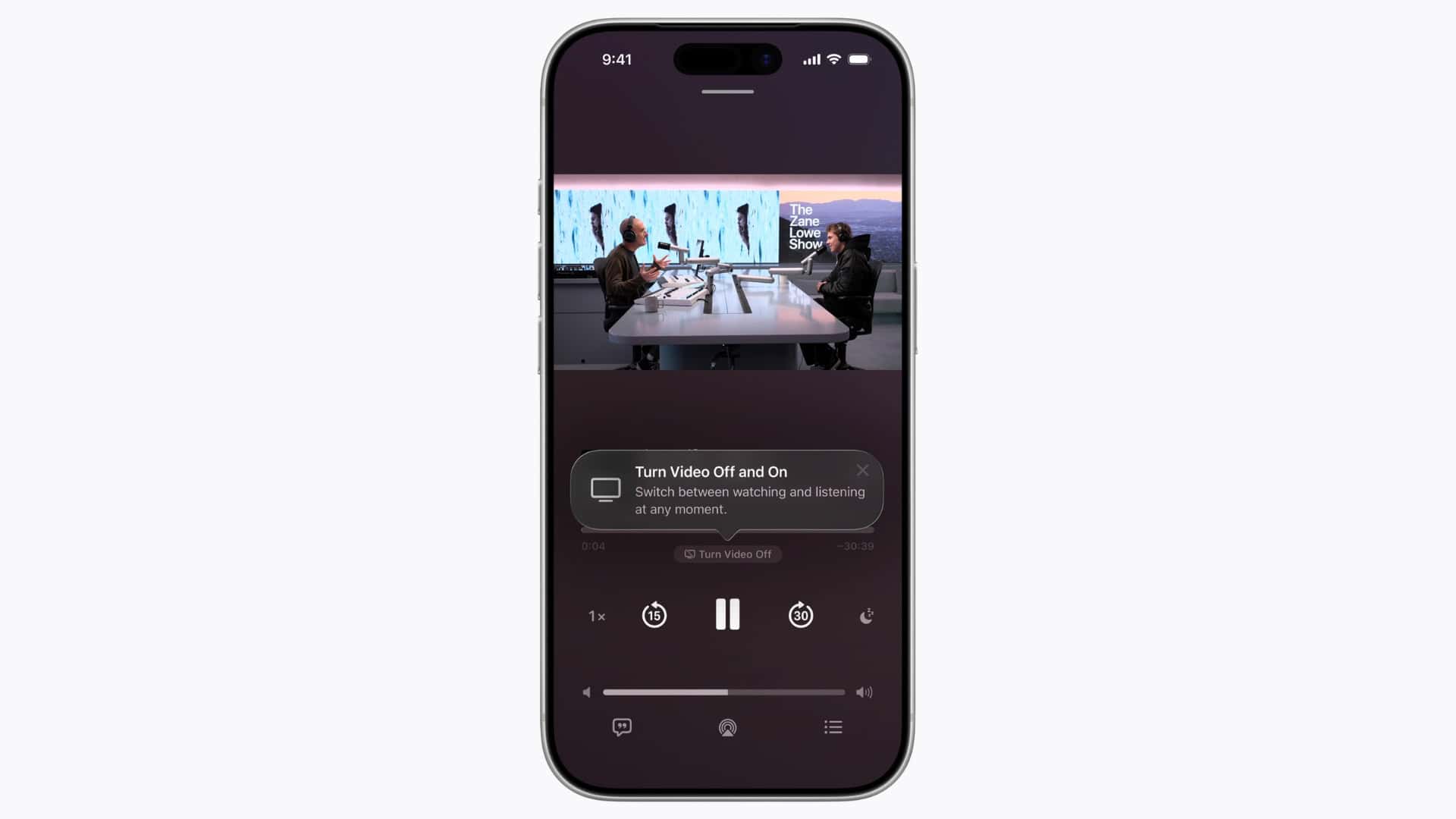Apple Podcasts gains full video playback in iOS 26.4, creators get new ...