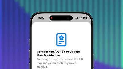 Apple Now Requires Age Verification in the UK With iOS 26.4 Update
