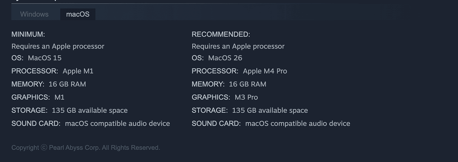 Crimson Desert Launches on macOS March 19 With Day-One Release