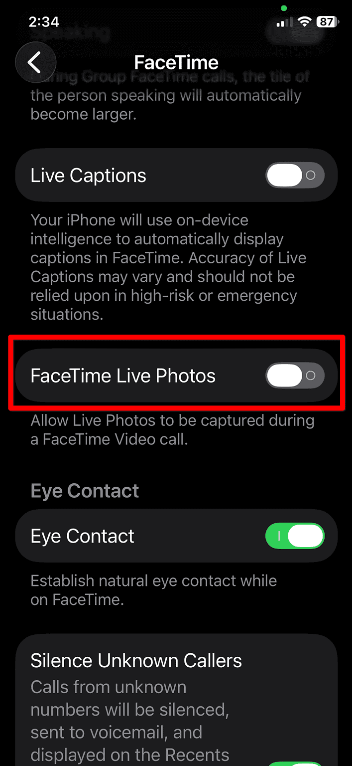 How To Fix "FaceTime Photos Must Be Enabled on Both Devices"